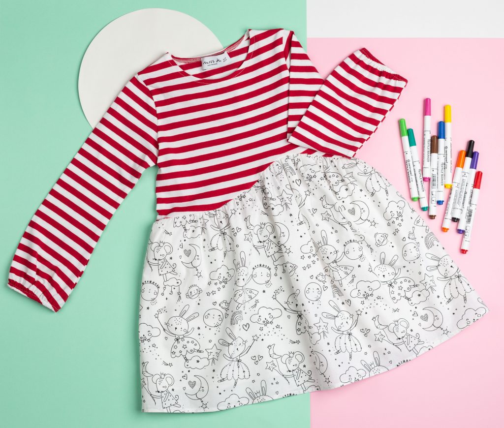 Rochie fete de colorat - Unicorni / Printese & Sirene & Balerine